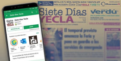 Siete Días Yecla presenta su nueva app para el móvil